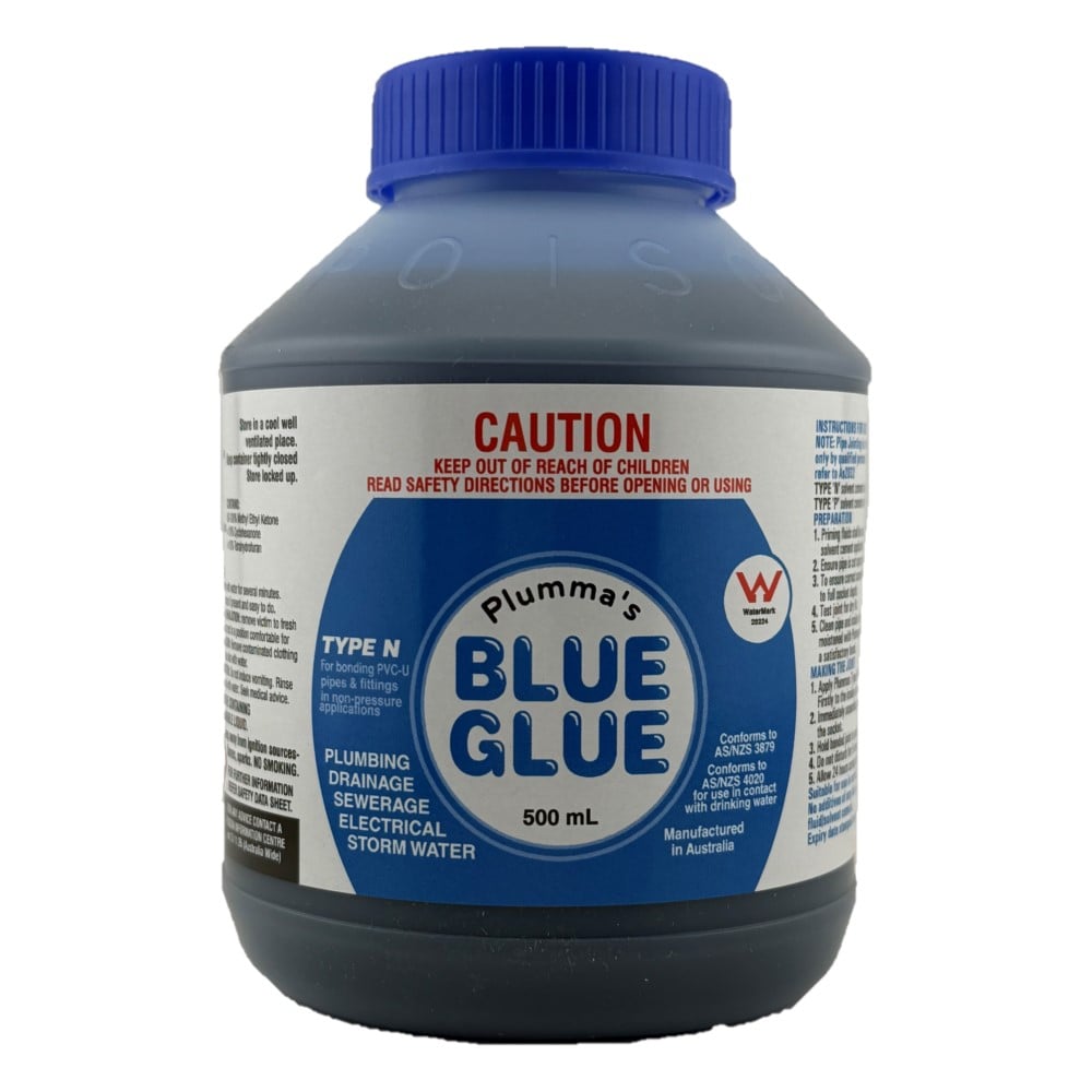 PVC Low Pressure Pipe Glue Blue